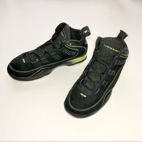 Jordan | Shoes | Mens Jordans 209 Retro 0 Black Green | Poshmark